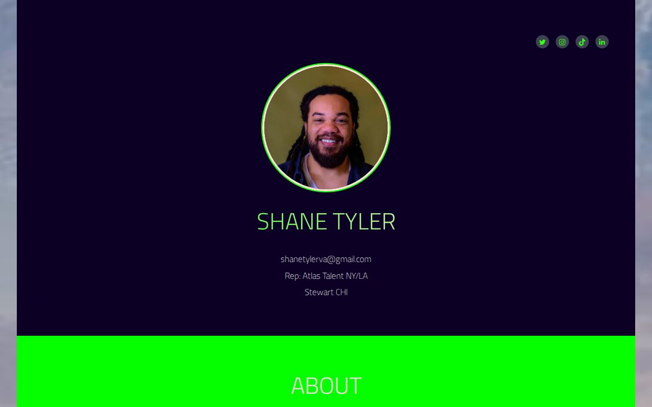 Shane Tyler - Voice Over